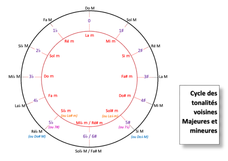 Le cycle des quintes - Composer Harmoniser